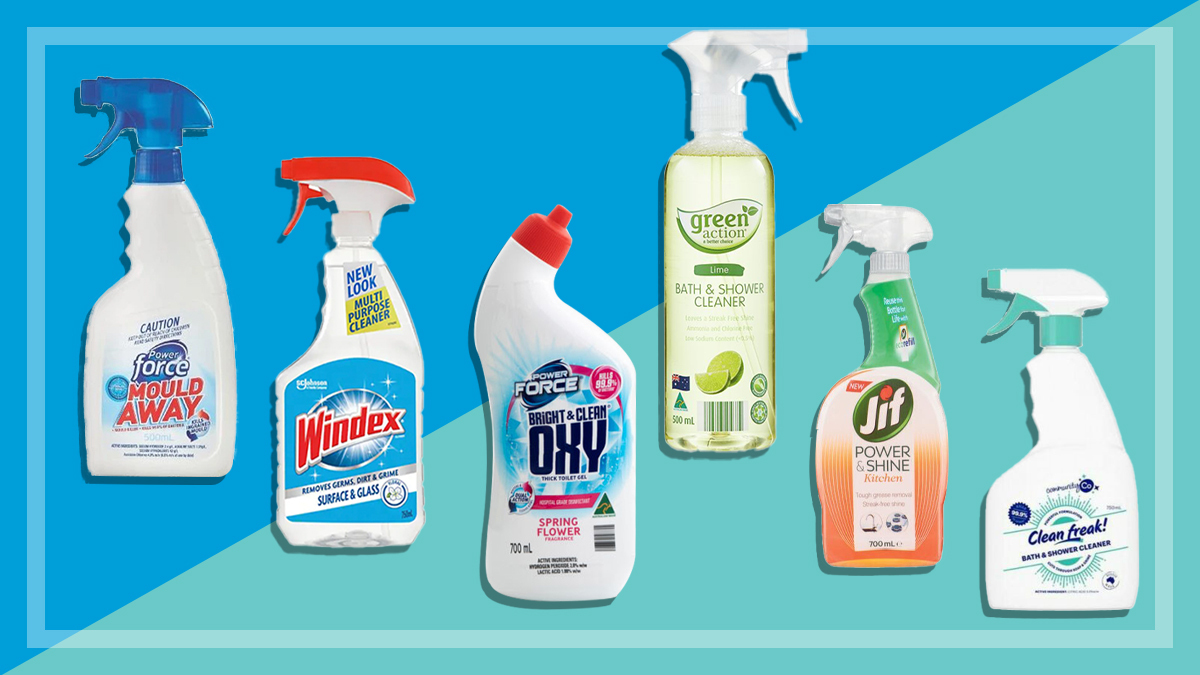 household cleaning items