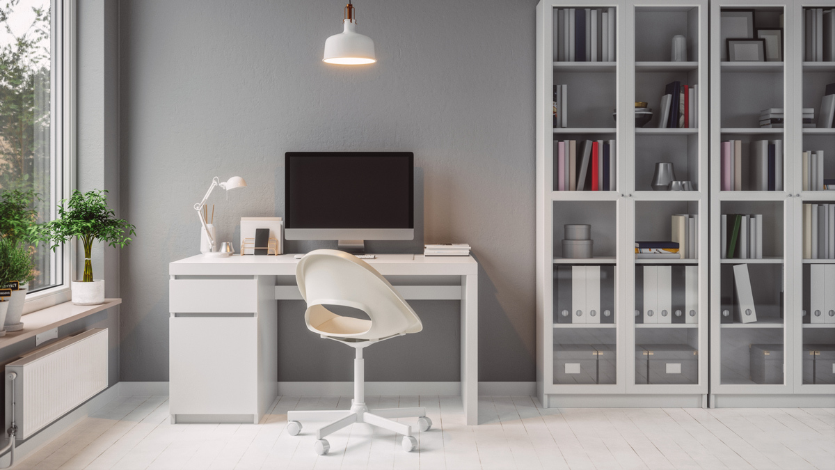 How to set up a home office for less