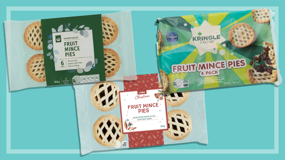 Coles, Woolworths, Aldi: Which supermarket fruit mince pie tastes best?