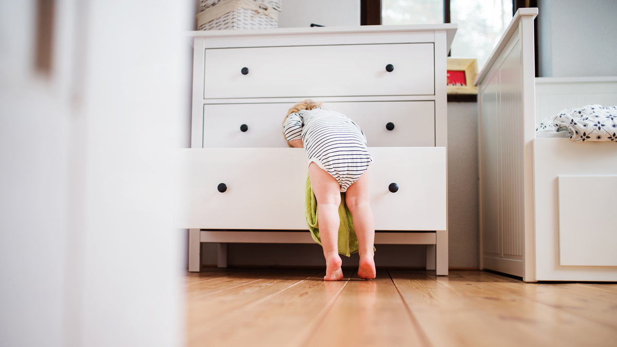 The danger of toppling furniture and how to avoid it