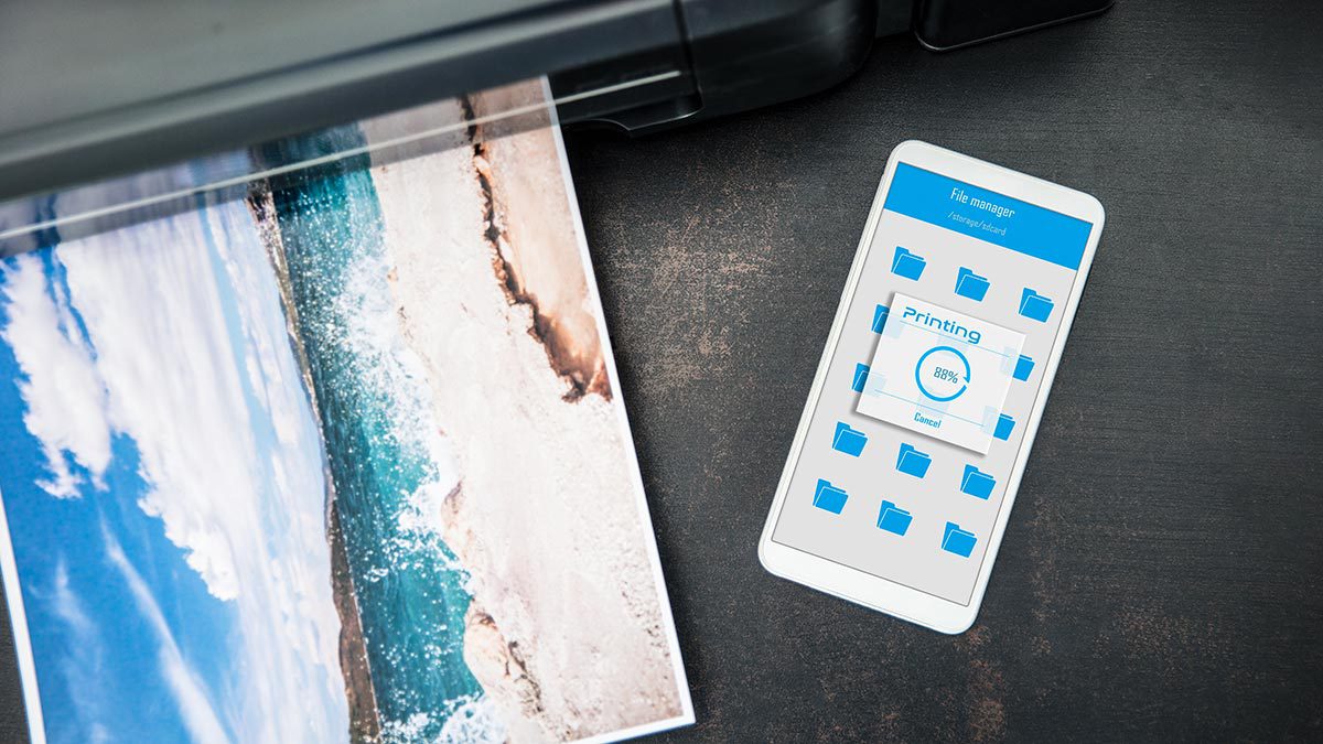 How to connect your phone to a printer