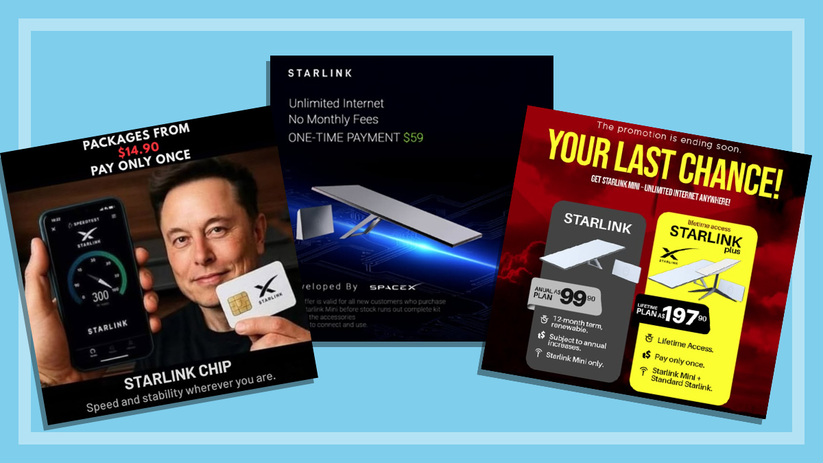 Starlink scams: The warning signs to watch out for