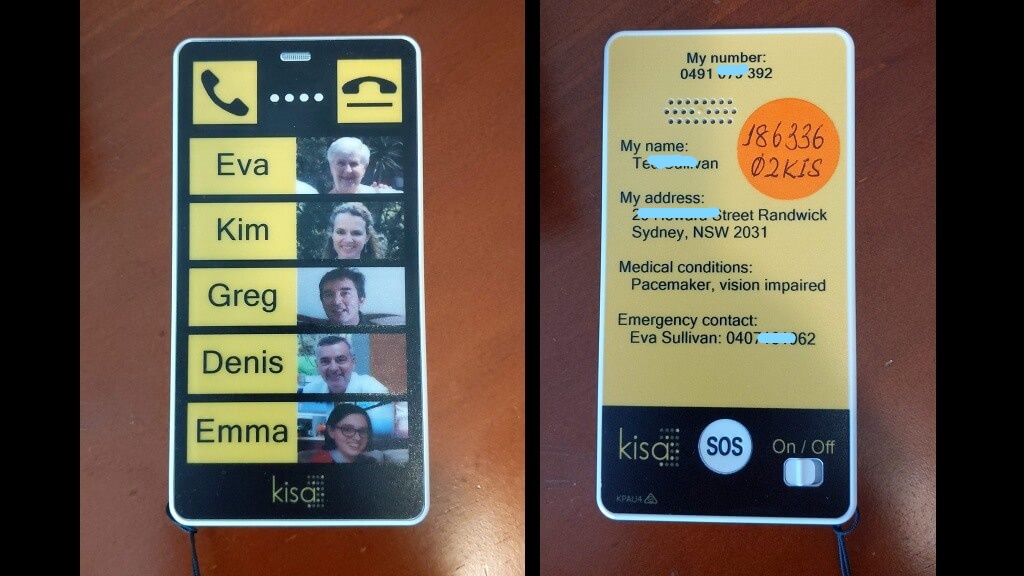Kisa phone review: a simple mobile for seniors