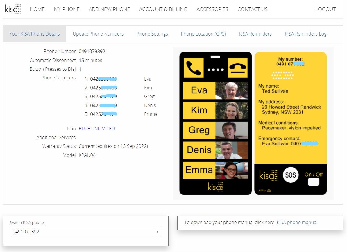 Kisa phone review: a simple mobile for seniors