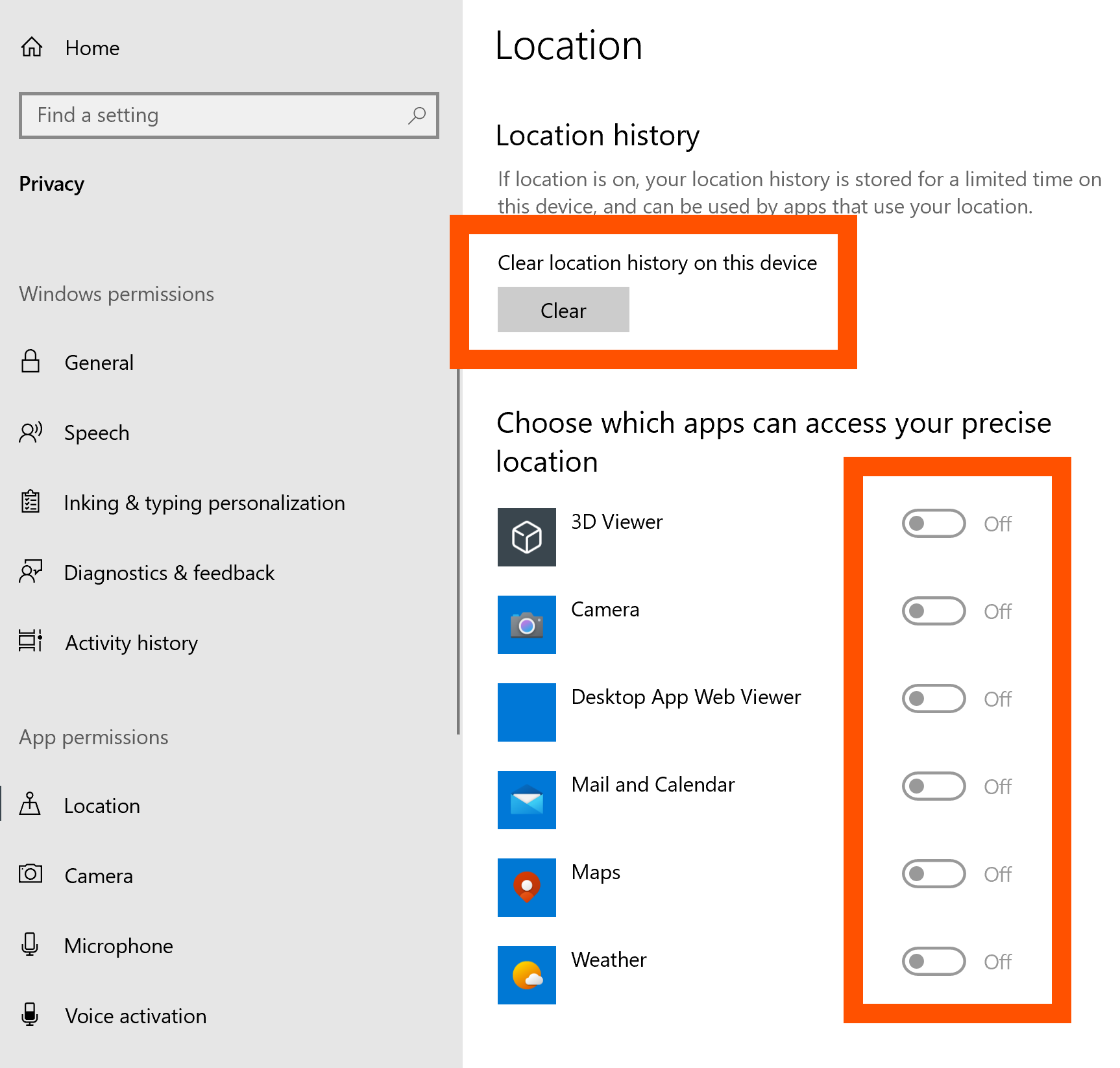 How and why Windows tracks your location