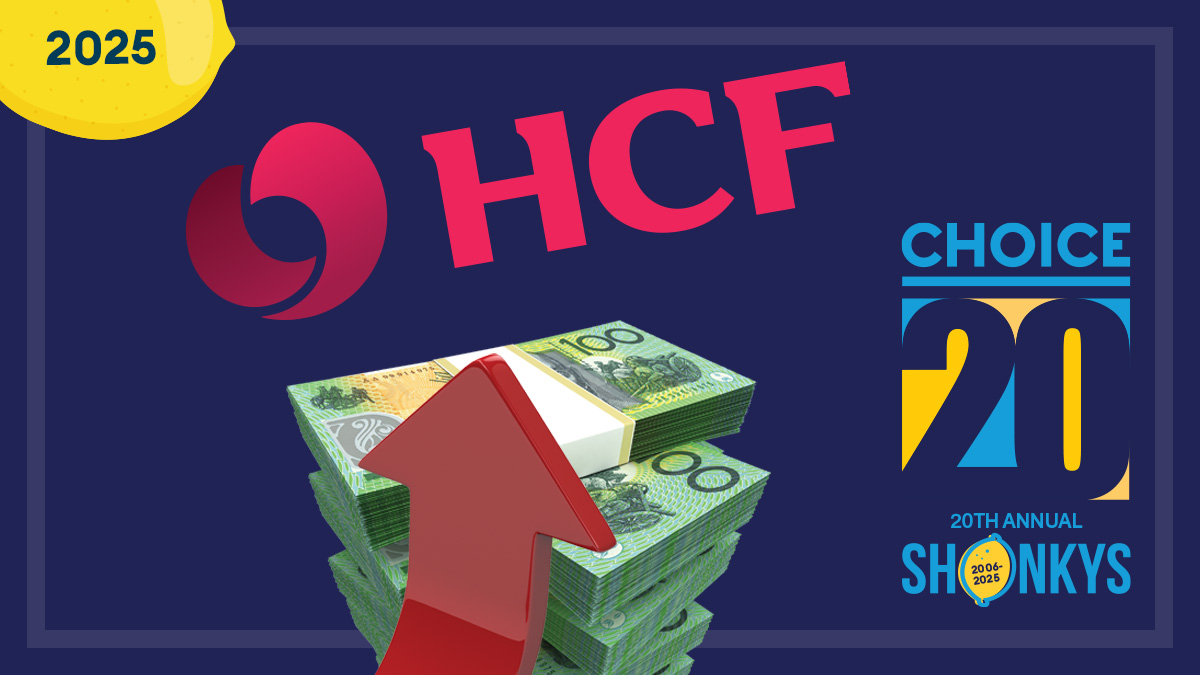 HCF – 2025 Shonky Awards