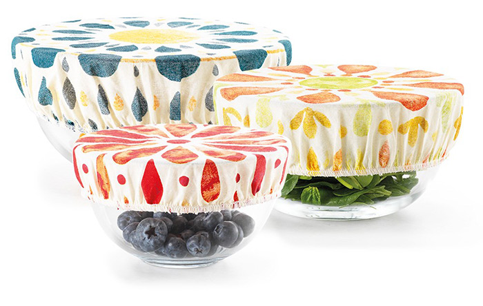 Reducing waste at home with reusable food covers